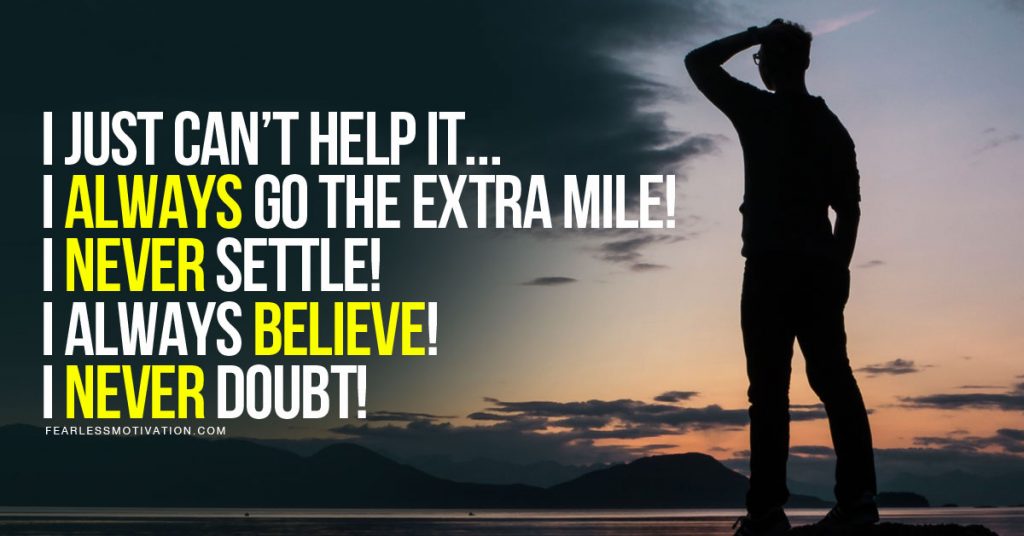 I Just Can't Help It - I Refuse To Accept Less Than My Potential!