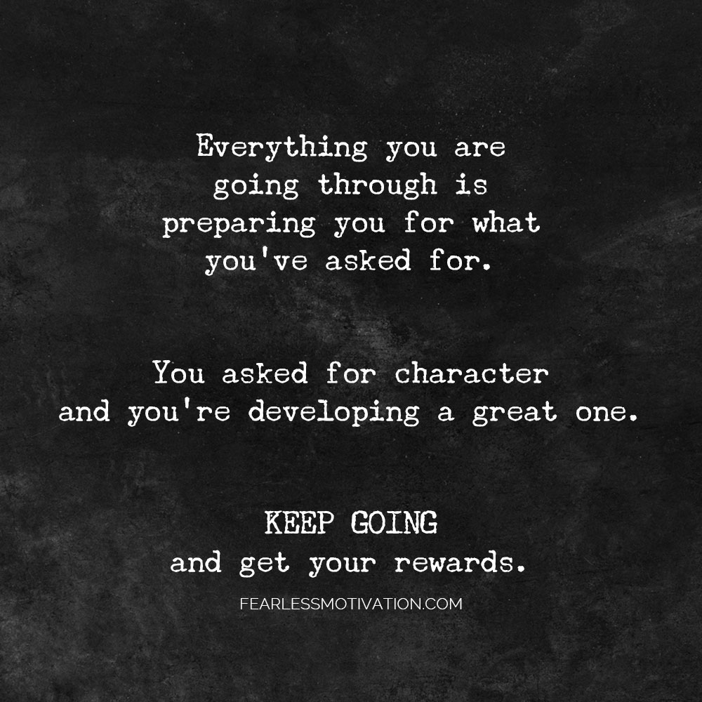 There's No Such Thing As Failure - You Either Quit or You Keep Going