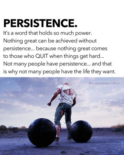 Persistence – Motivational Speech – Fearless Motivation